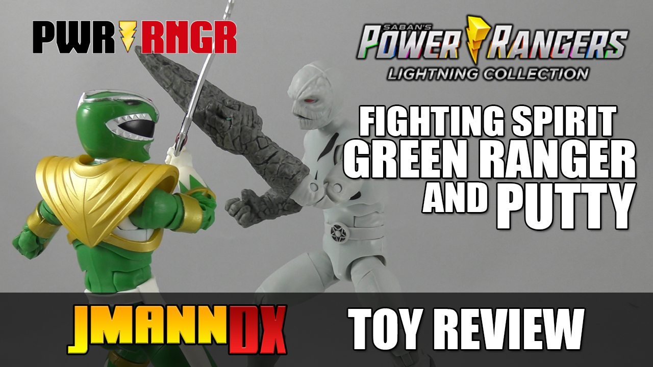 LC Fighting Spirit Green Ranger and Putty 2-Pack Toy Review - PWRRNGR