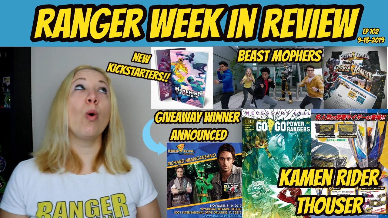 The Ranger Week In Review EP 102 9-13-2019 - PWRRNGR